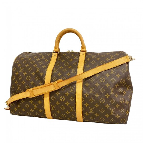 Louis Vuitton | Bags | Louis Vuitton Authentic Brown Monogram Boston ...
